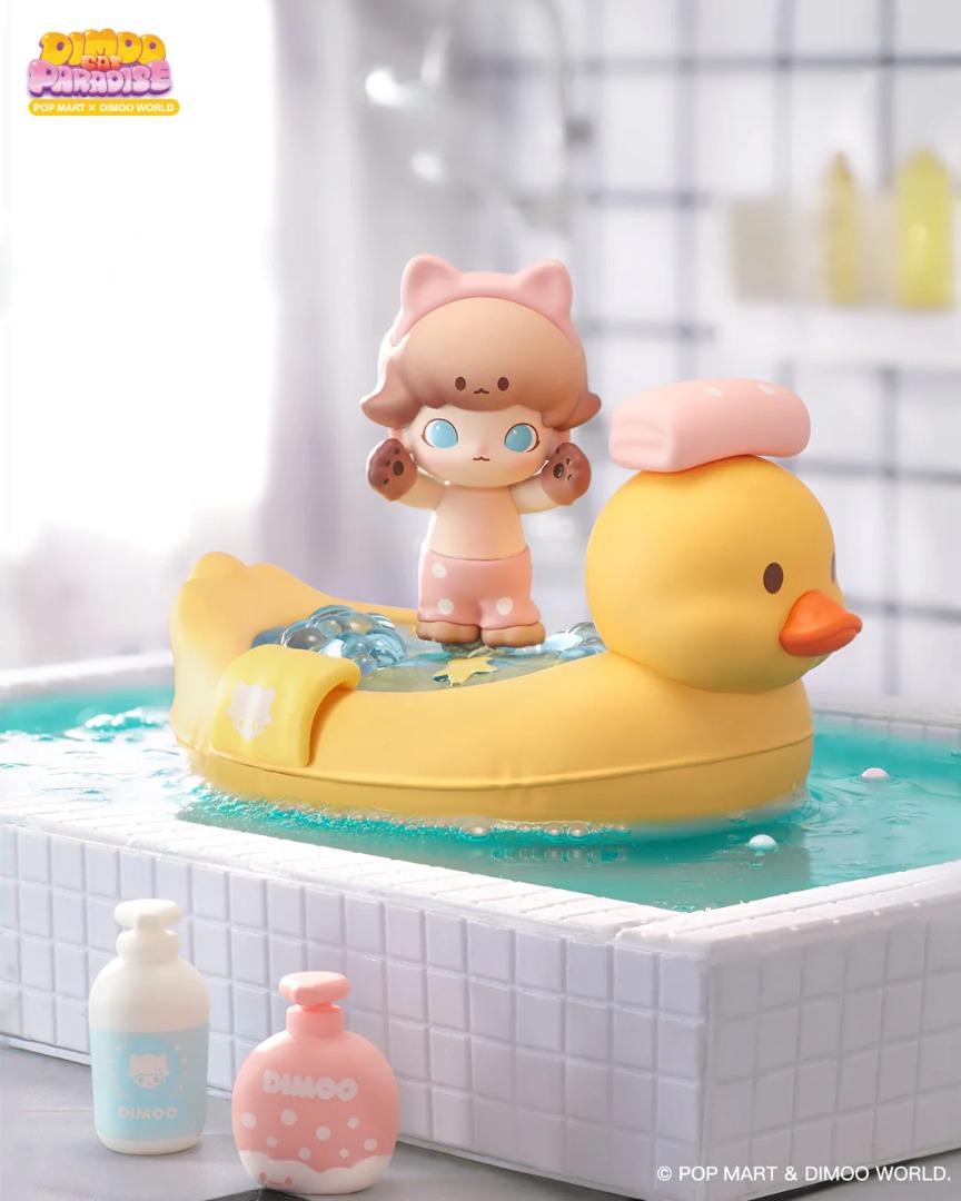 Popmart Dimoo Cat Paradise Bathing, Hobbies & Toys, Toys & Games on ...