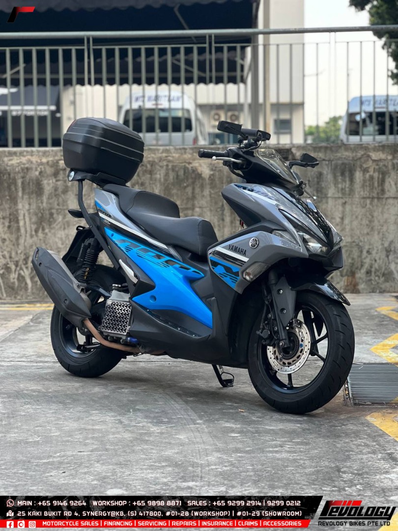 PRE OWNED CLASS 2B YAMAHA AEROX GDR155 !!! AEROX155 !!! AEROX 155 CVT ...