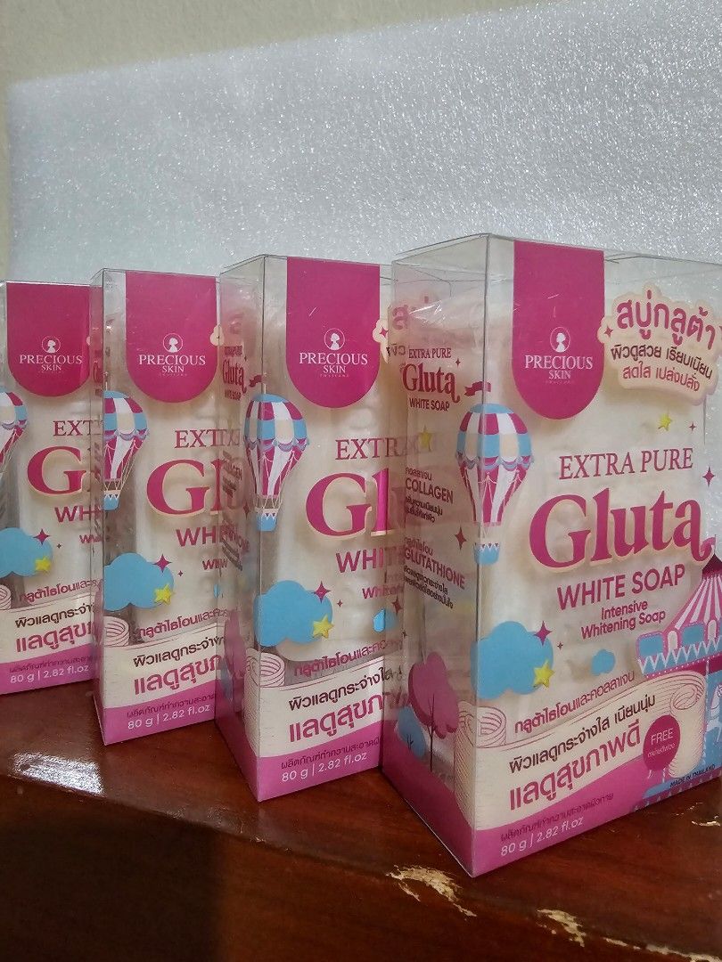 Precious Skin Extra Pure Gluta White Soap from Thailand, Beauty ...