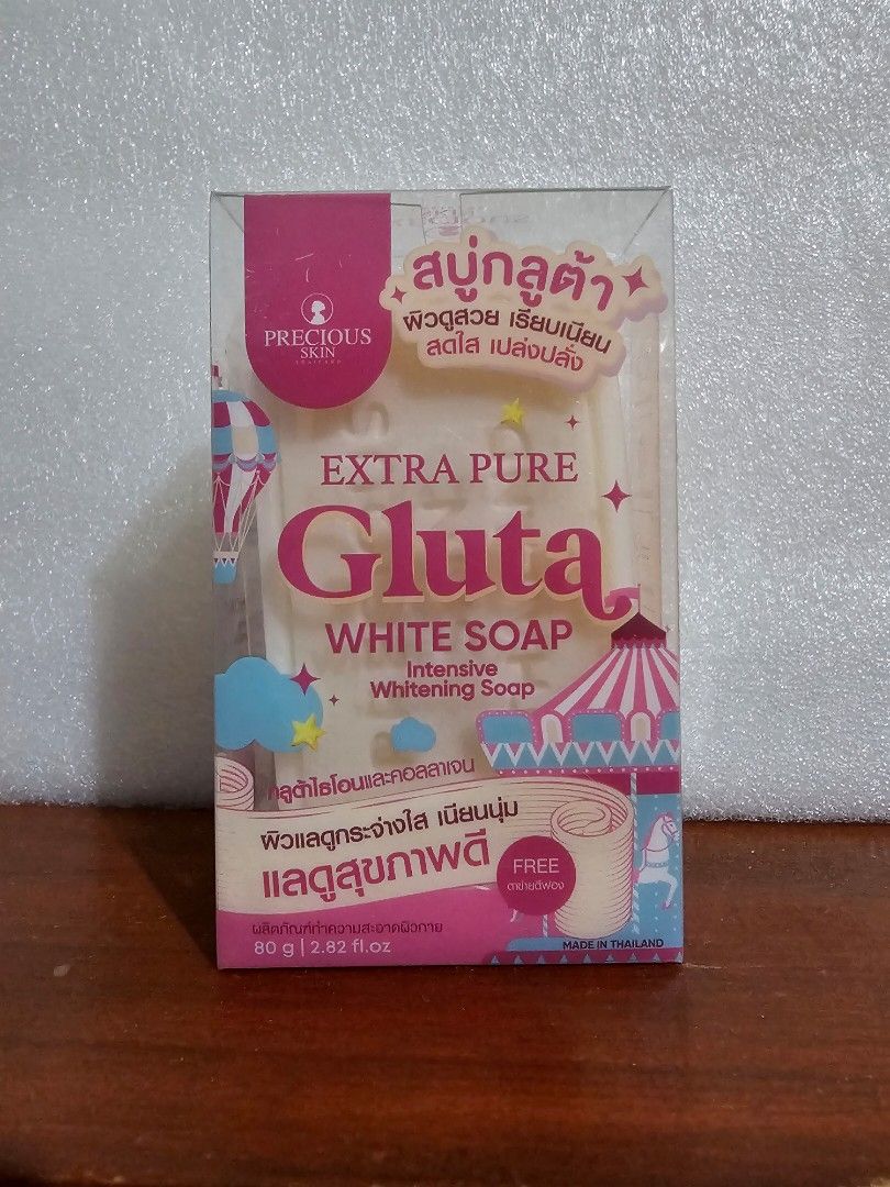 Precious Skin Extra Pure Gluta White Soap from Thailand, Beauty ...