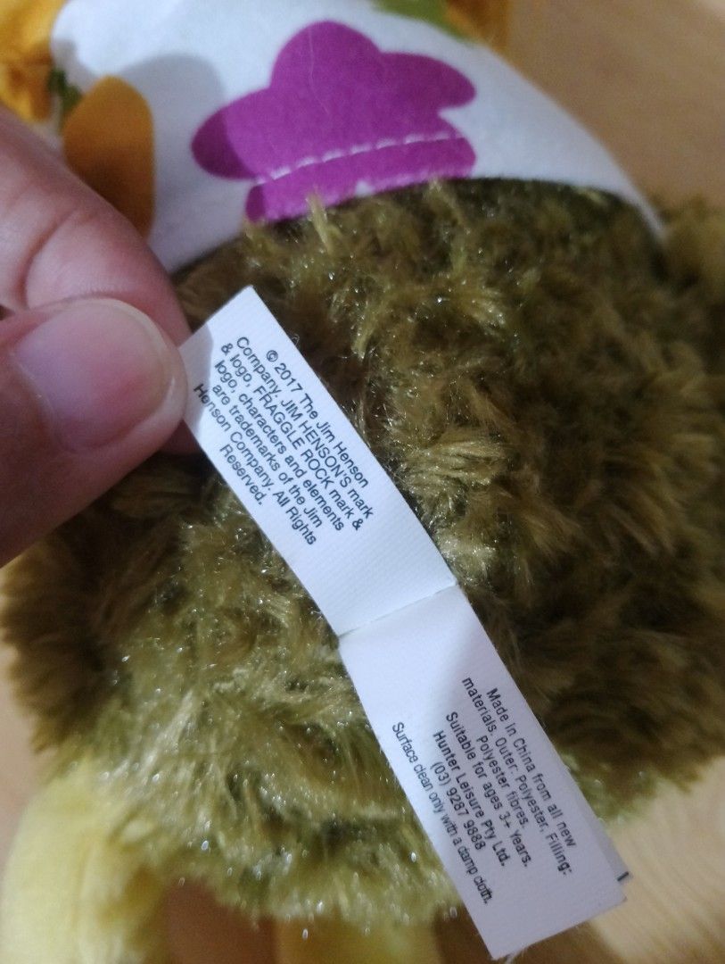 Preloved Fraggle Rock Wembley Plush Jim Henson Muppets Stuffed toy factory 2017, Hobbies & Toys ...