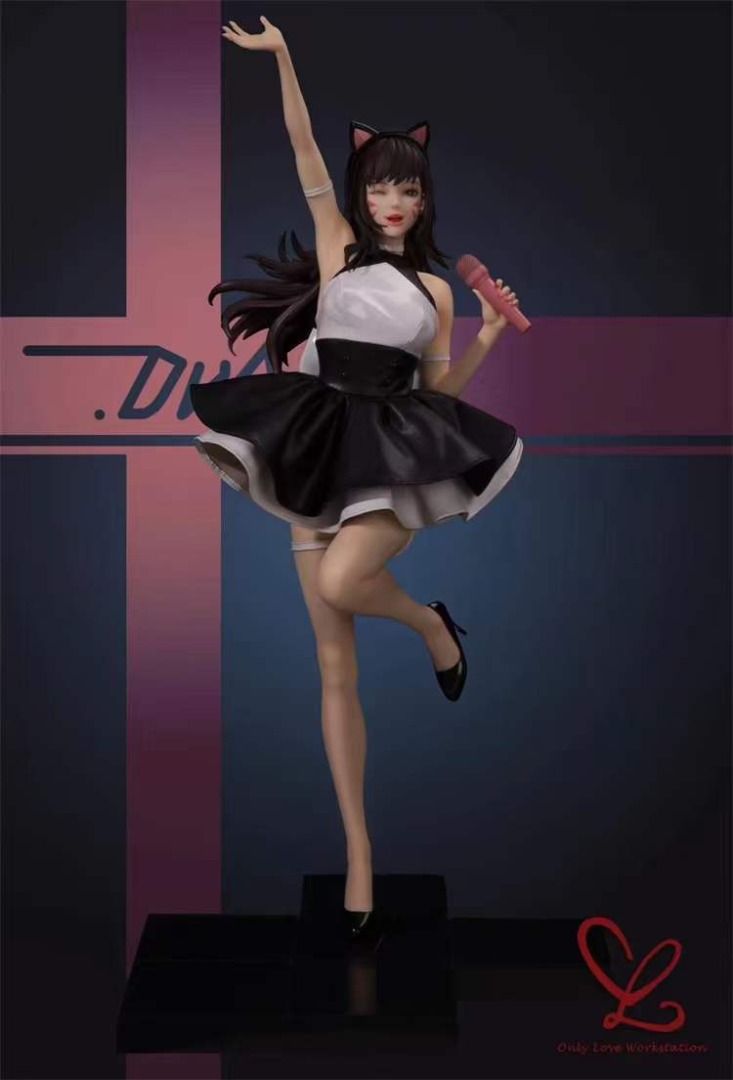 【PRE-ORDER】 Only Love Workstation - DVA Overwatch Resin Statue GK Anime Figure, Hobbies & Toys ...