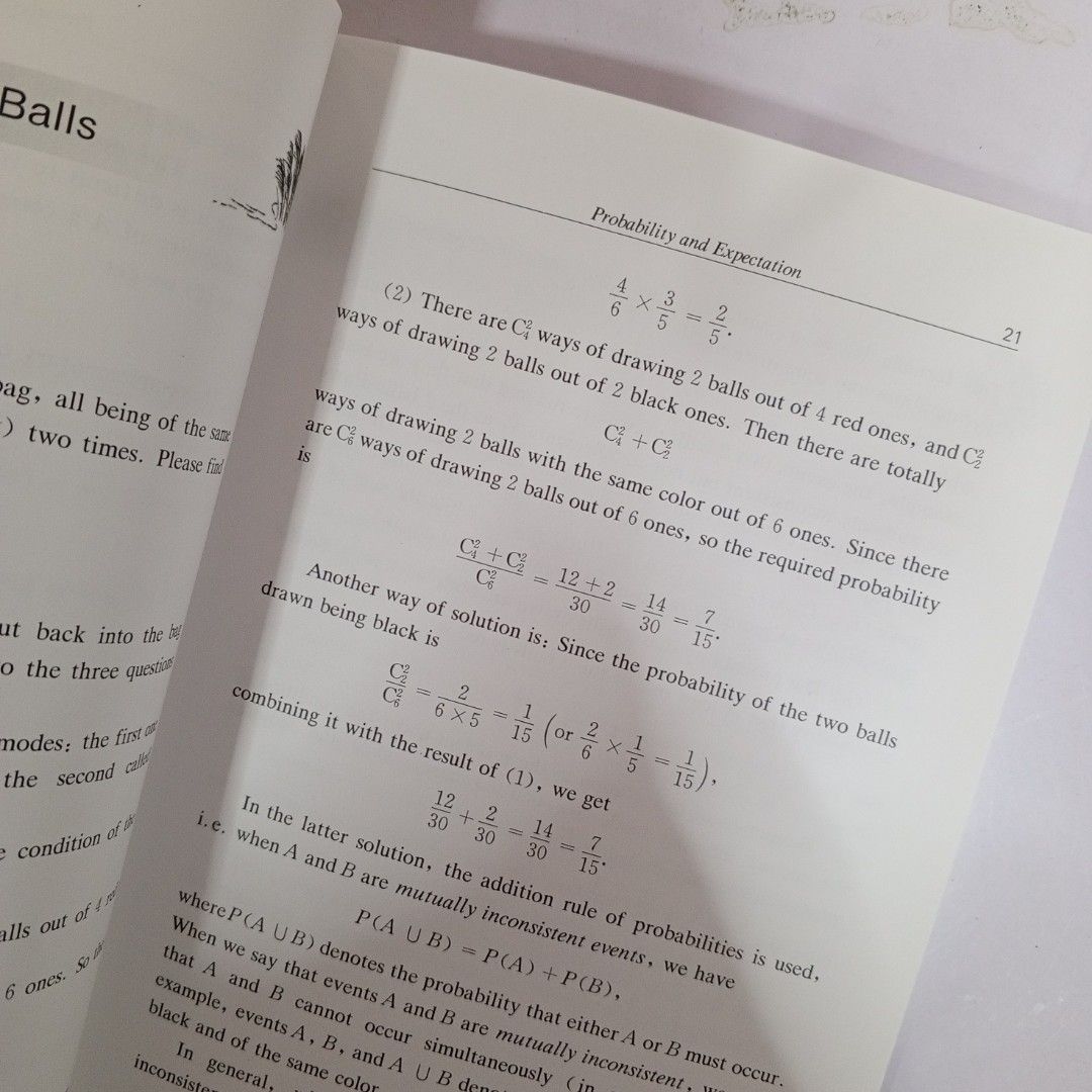 Probability and Expectation Vol. 14 (Mathematical Olympiad Series ...