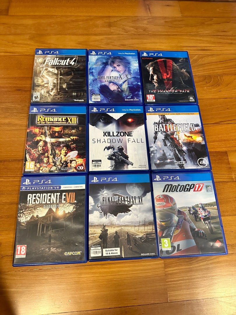 PS4 game Fallout 4 / Final Fantasy X | X2 / The Phantom Pain Metal Gear ...