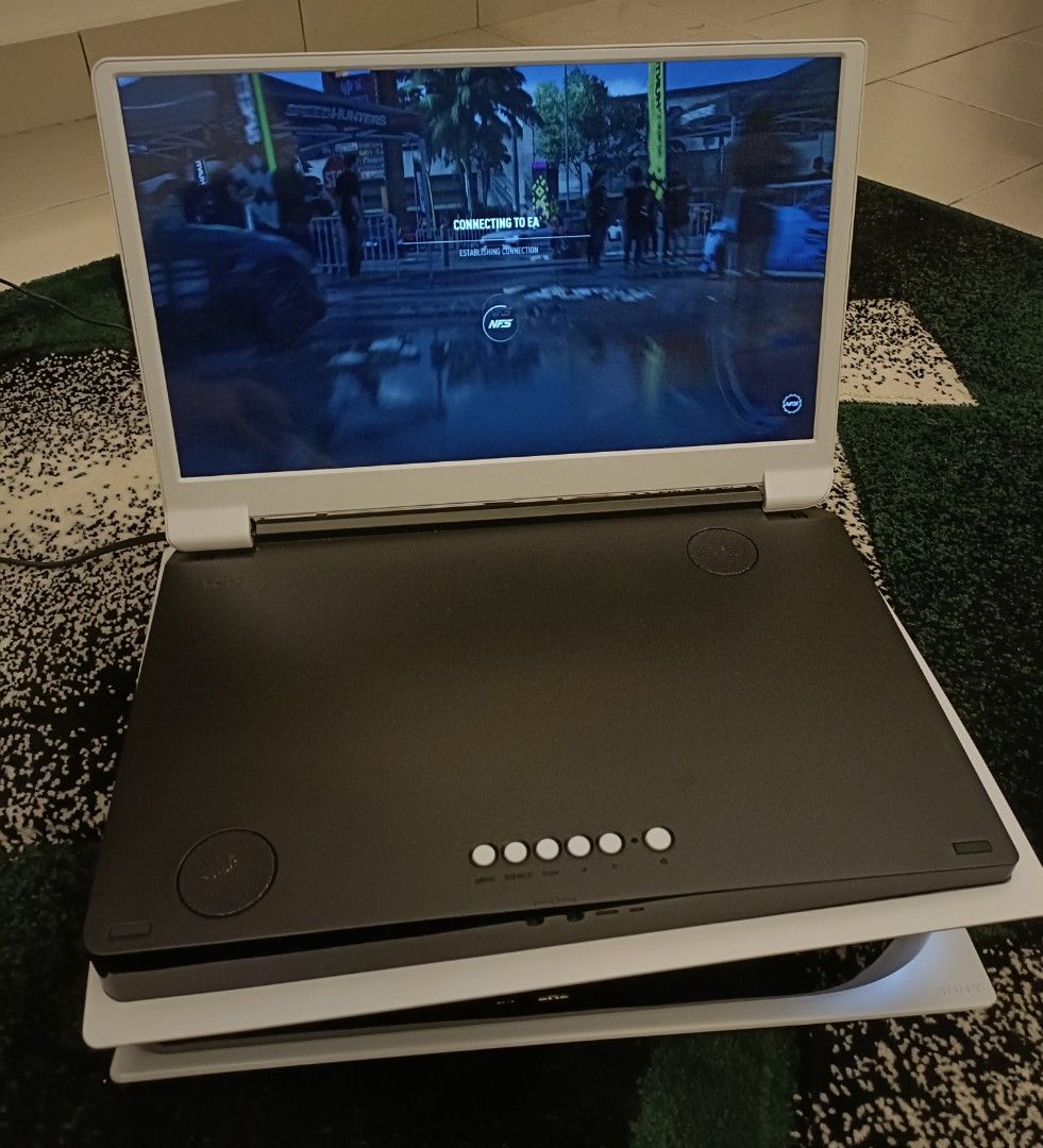 PS5 G-Story G Story 4k HDR Integrated LED Monitor GS156PV, Video Gaming ...