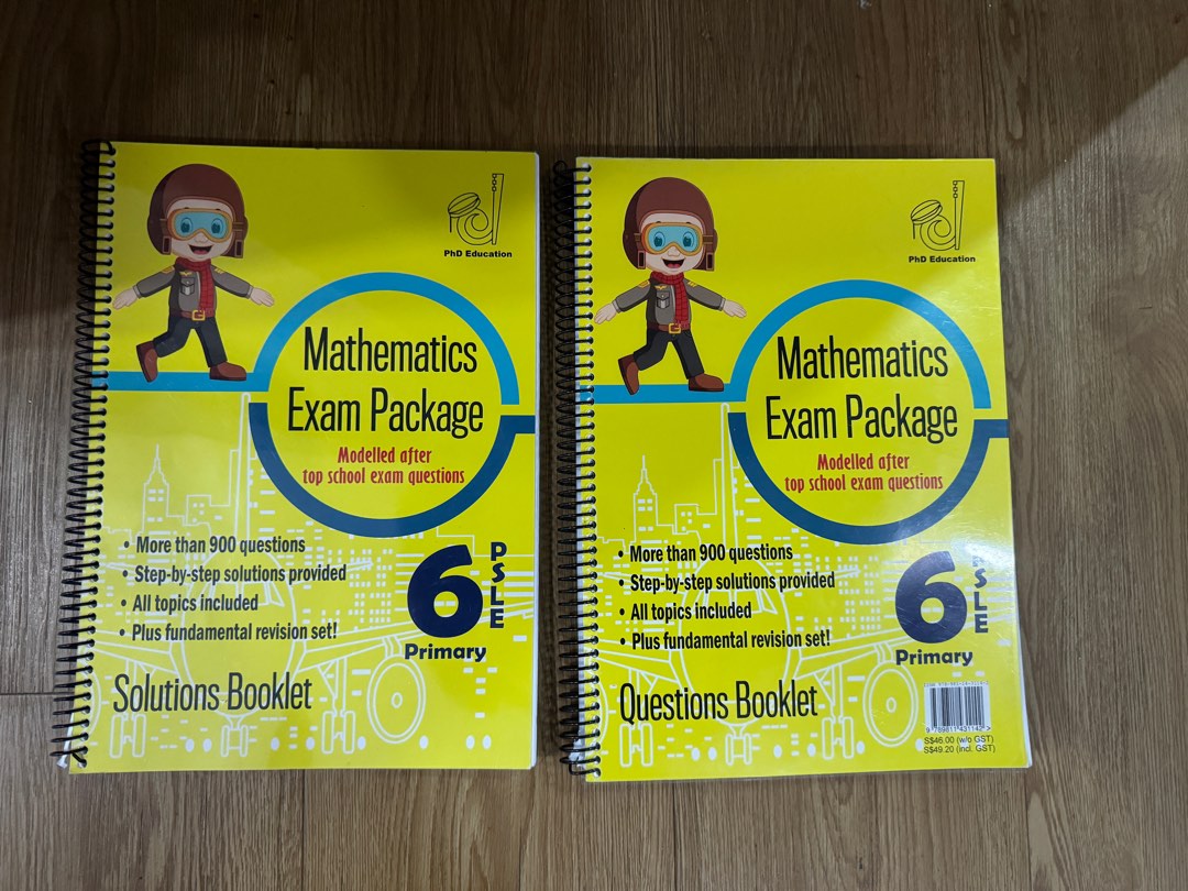 PSLE Mathematics Exam Package, Hobbies & Toys, Books & Magazines ...