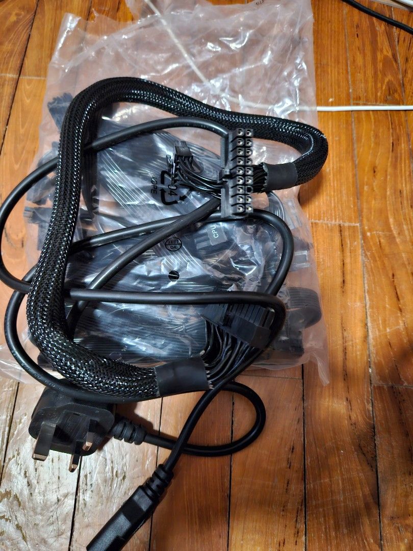 PSU cable and wires., Computers & Tech, Parts & Accessories, Cables ...