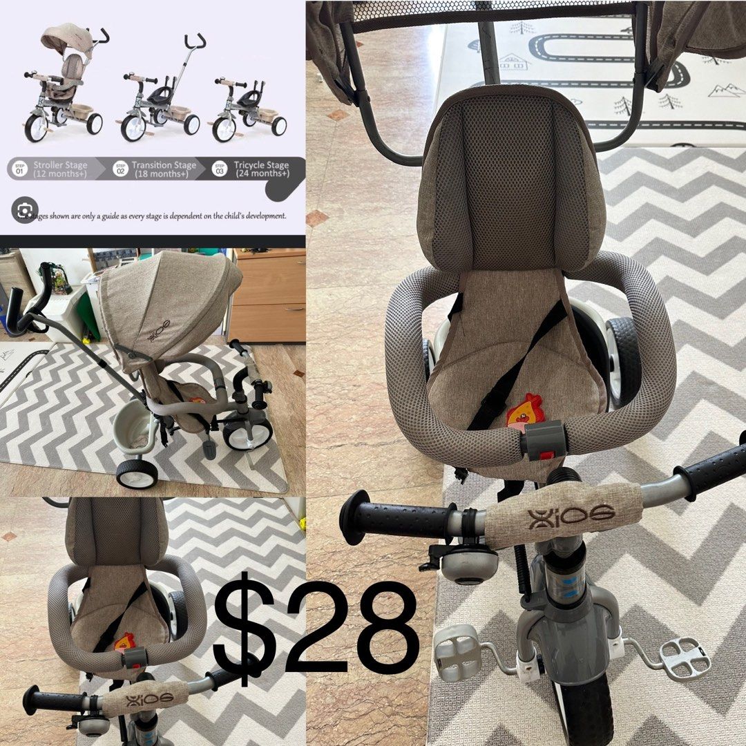 Push bicycle and trycycle like nEw condition, Babies & Kids, Going Out ...