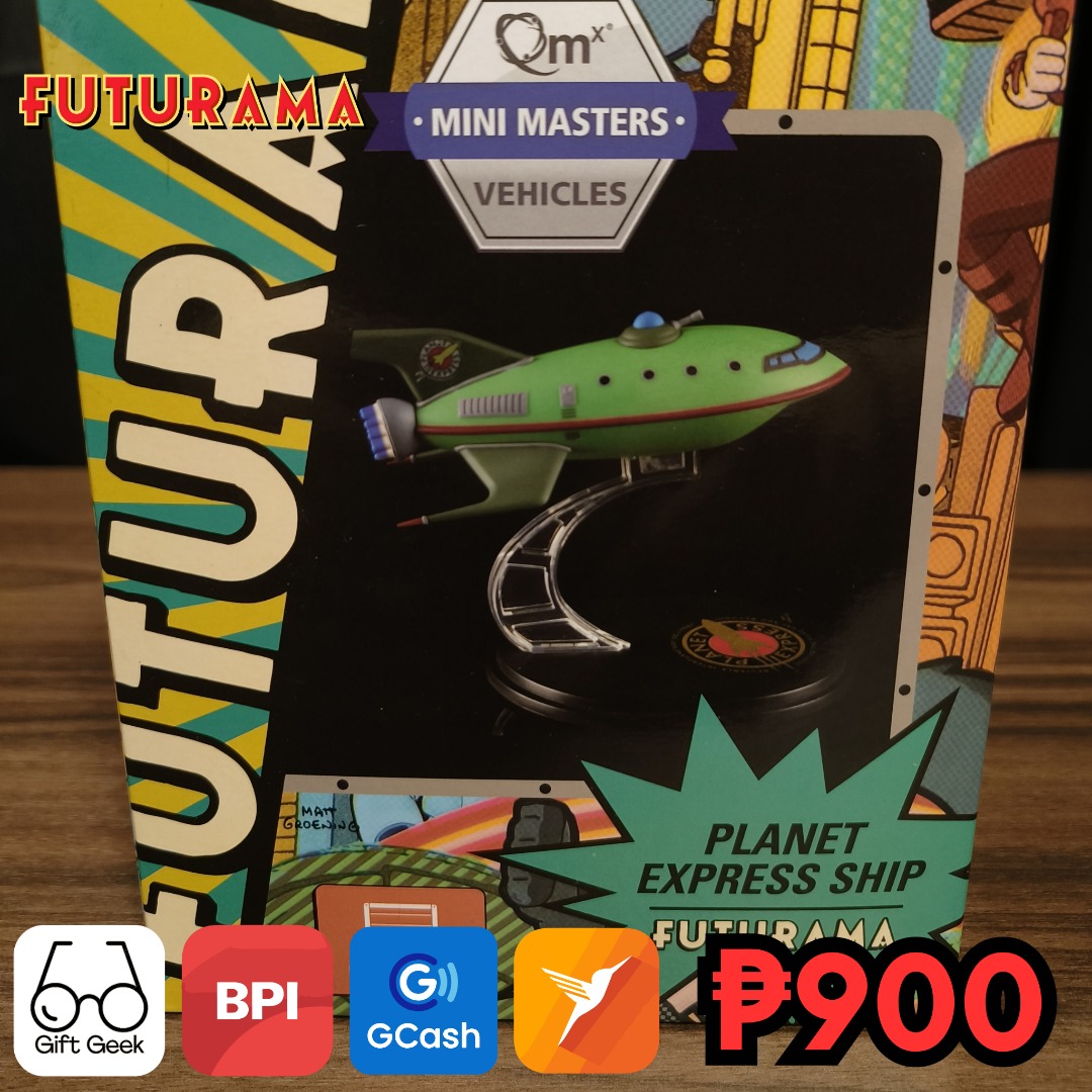 QMX Mini Masters Vehicles Futurama Planet Express Ship Loot Crate ...