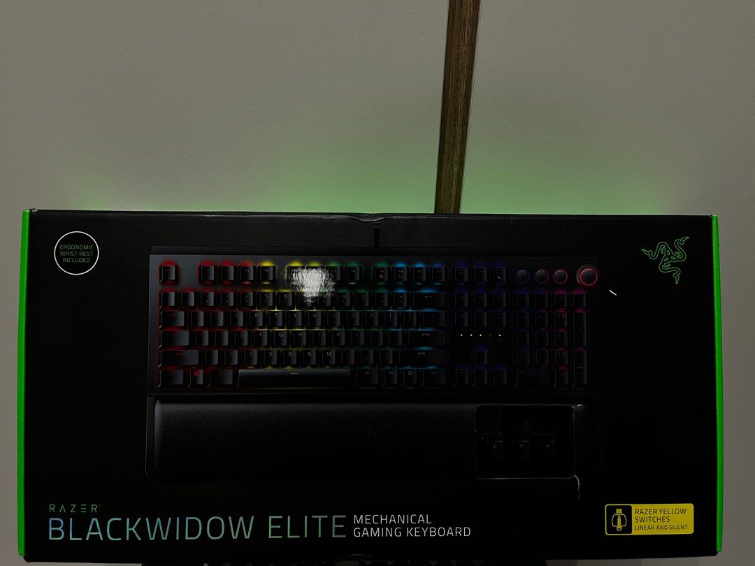 Razer Blackwidow Elite (Yellow Switches), Computers & Tech, Parts ...