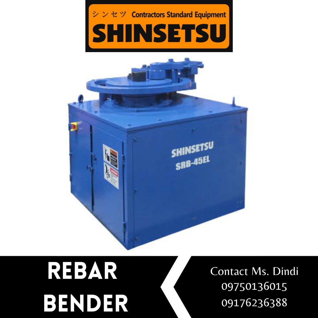 REBAR BENDER, Commercial & Industrial, Industrial Equipment on Carousell
