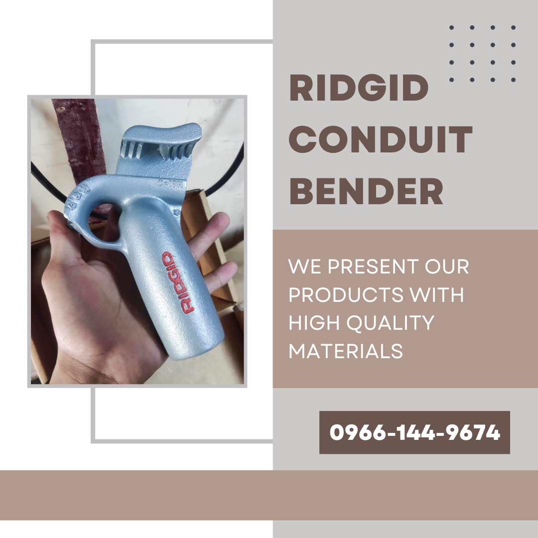 RIDGID CONDUIT BENDER, Commercial & Industrial, Industrial Equipment on ...