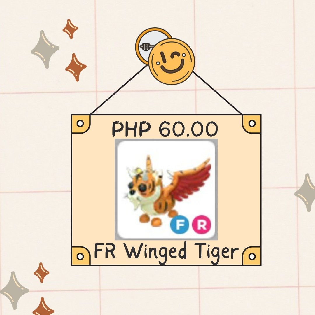 Roblox/Adopt Me | Winged Tiger, Video Gaming, Video Games, Others on ...