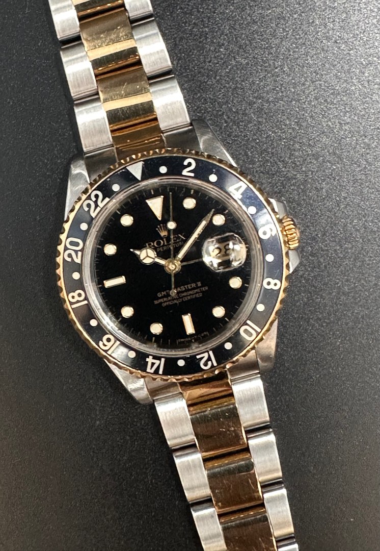 Rolex 16713 GMT-Master II Two-Tone, Luxury, Watches on Carousell