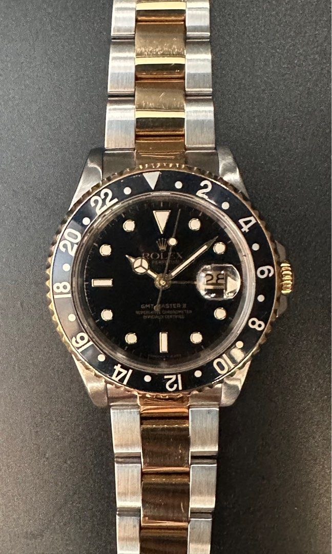 Rolex 16713 GMT-Master II Two-Tone, Luxury, Watches on Carousell