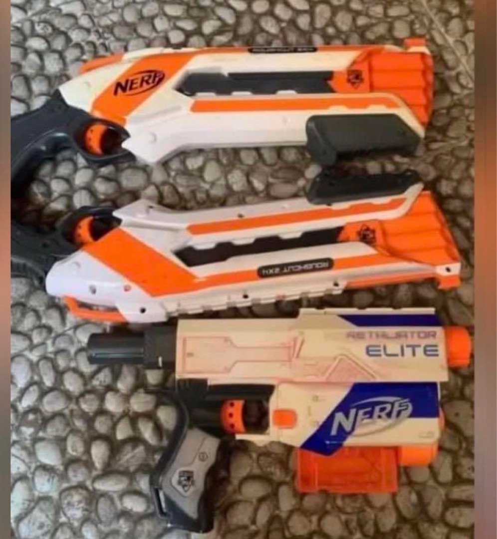 Roughcut nerf gun, Hobbies & Toys, Toys & Games on Carousell