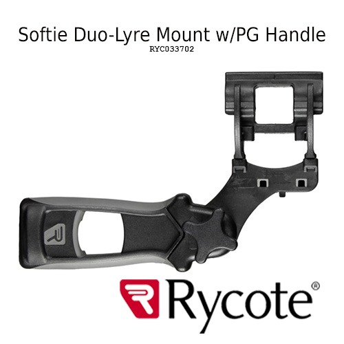 Rycote RSoftie Duo-Lyre Mount w/PG Handle Suspension + handle YC033702 ...