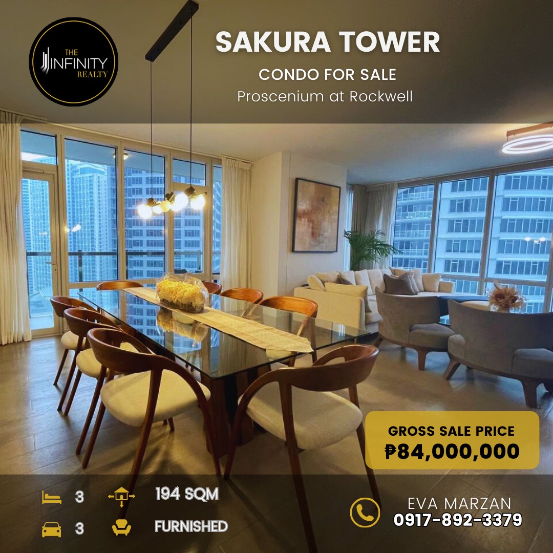 Sakura Tower Proscenium at Rockwell - CONDO FOR SALE !!, Property, For ...