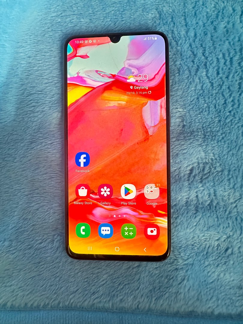 Samsung A70 White 128 GB, Mobile Phones & Gadgets, Mobile Phones ...