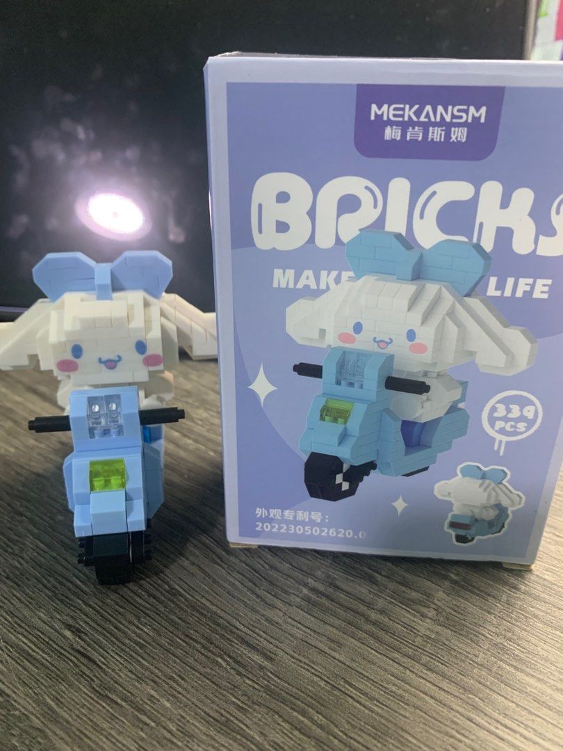 sanrio cinnamoroll building blocks, Hobbies & Toys, Toys & Games on ...