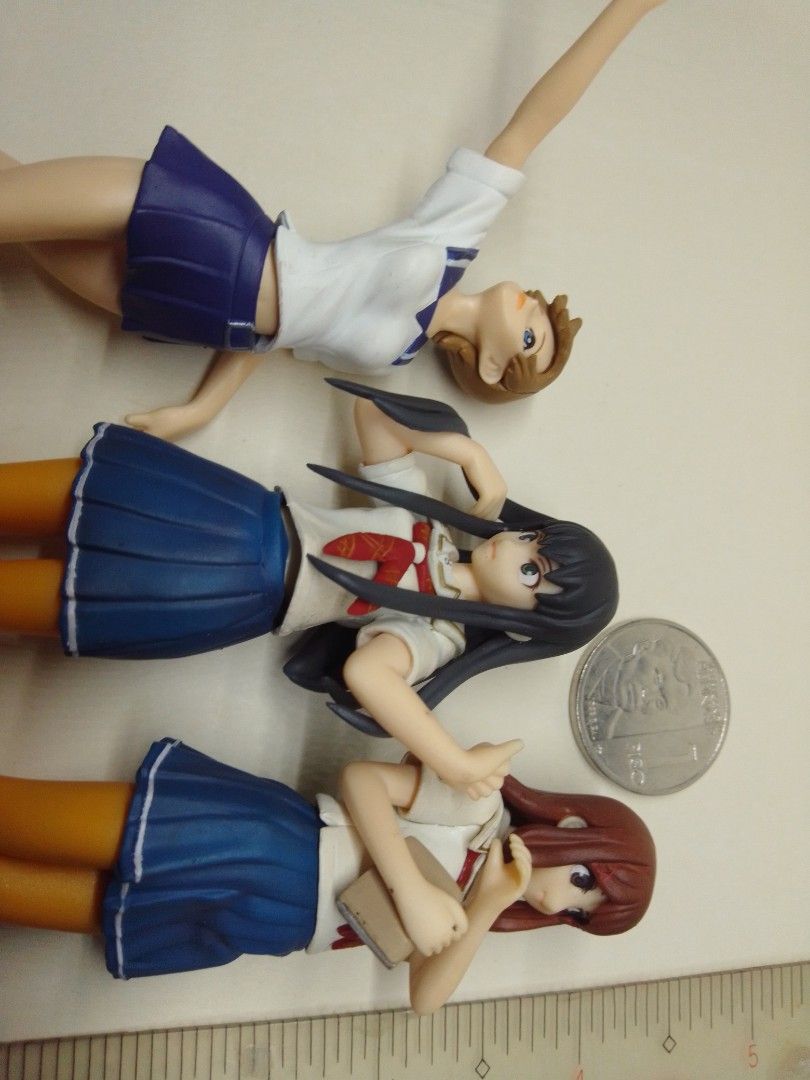 School girls anime figures SET, Hobbies & Toys, Memorabilia ...