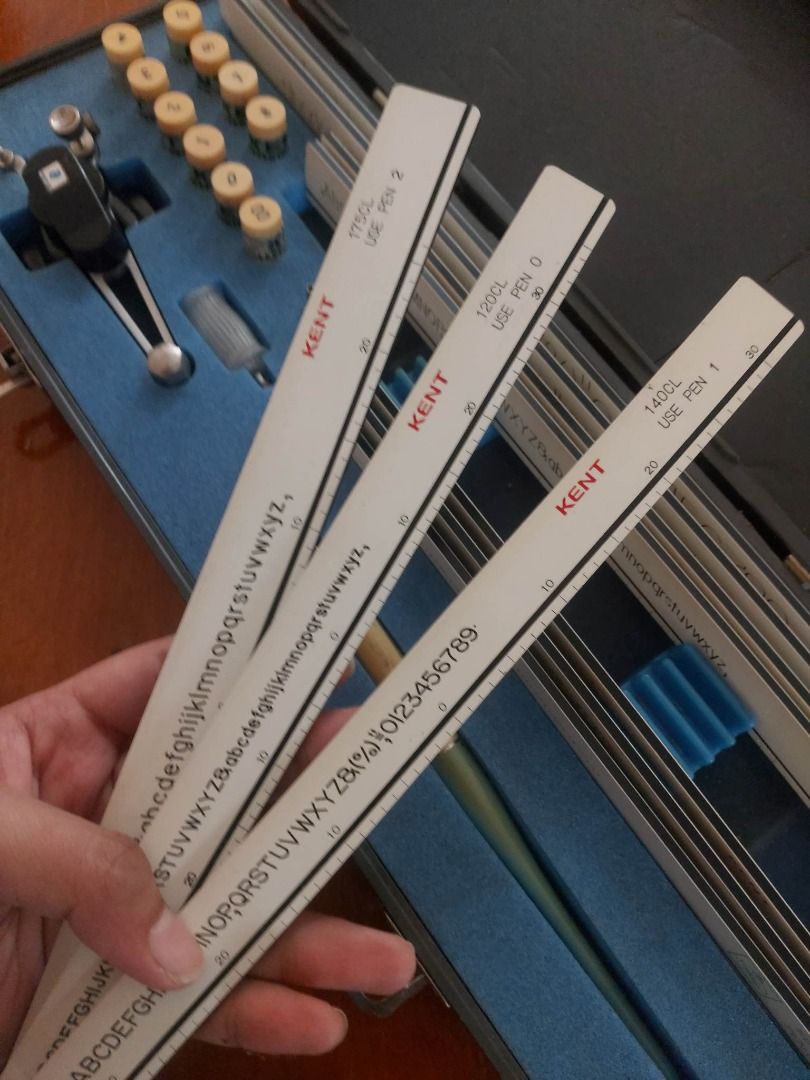 SCRIBER LETTERING SET, Hobbies & Toys, Stationary & Craft, Stationery ...