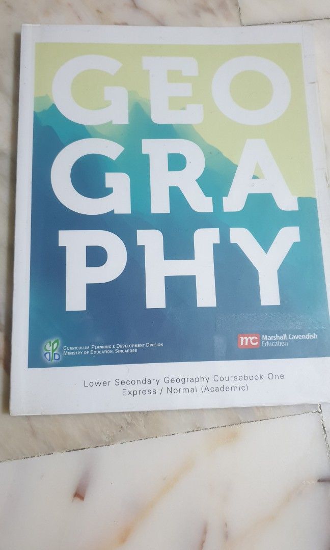 Sec 1 Geography Textbook, Hobbies & Toys, Books & Magazines, Textbooks ...