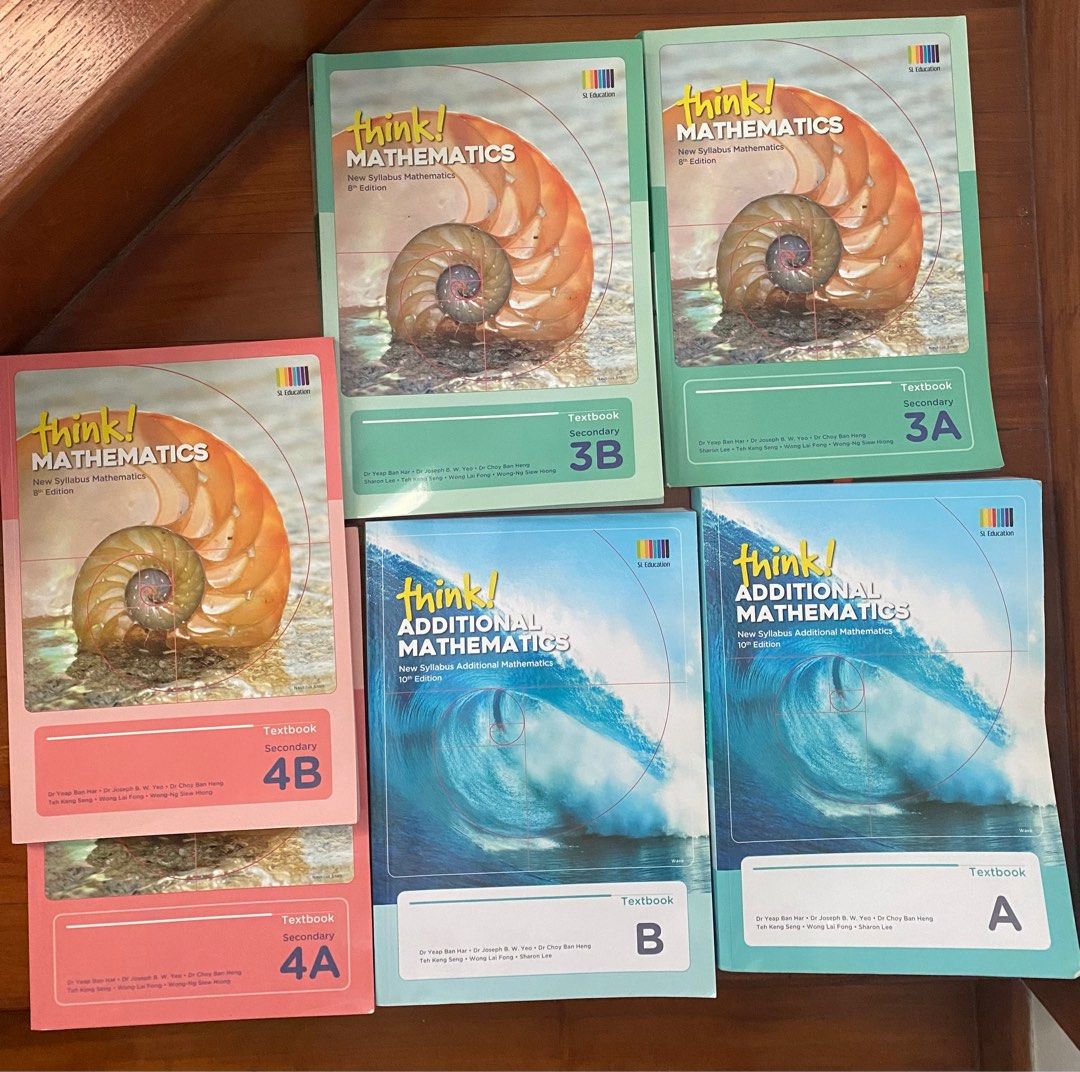 Secondary 3&4 math textbooks, Hobbies & Toys, Books & Magazines ...
