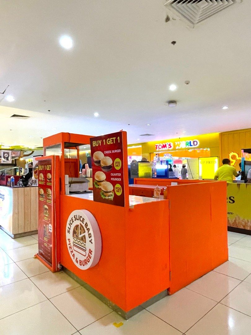 Second-hand 2x2 food cart/ kiosk, Commercial & Industrial, Construction ...