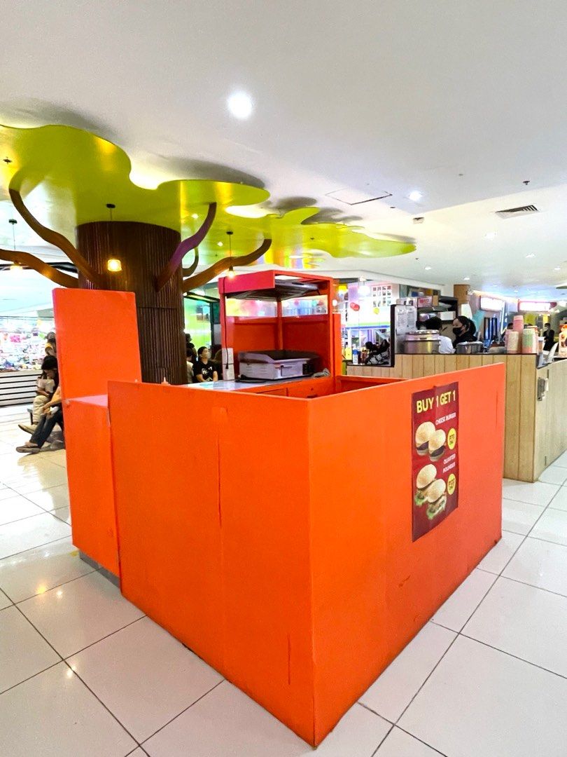Second-hand 2x2 food cart/ kiosk, Commercial & Industrial, Construction ...