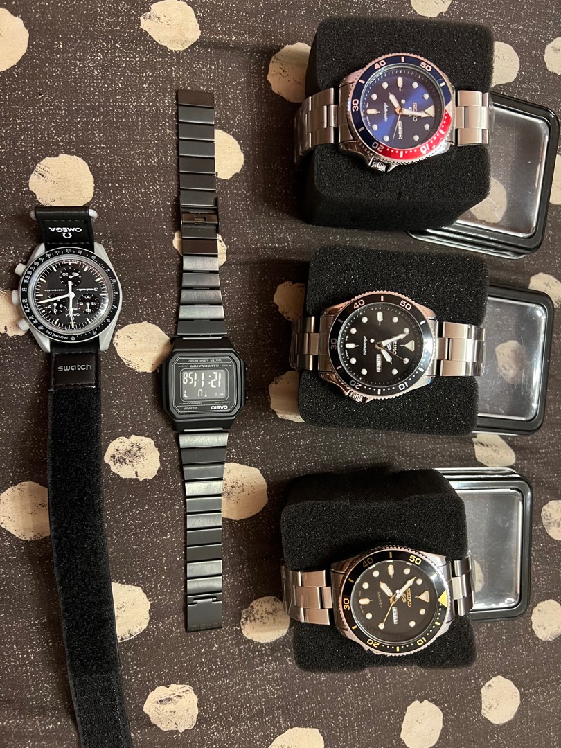 Seiko, Casio, Moon S watch for Sale, Men's Fashion, Watches ...