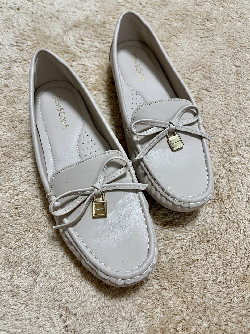 SEMBONIA Women Synthetic Leather Loafer, Women's Fashion, Footwear ...