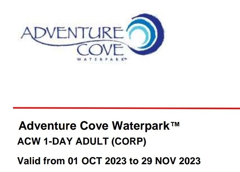 Sentosa Adventure Cove Waterpark, Tickets & Vouchers, Local Attractions ...