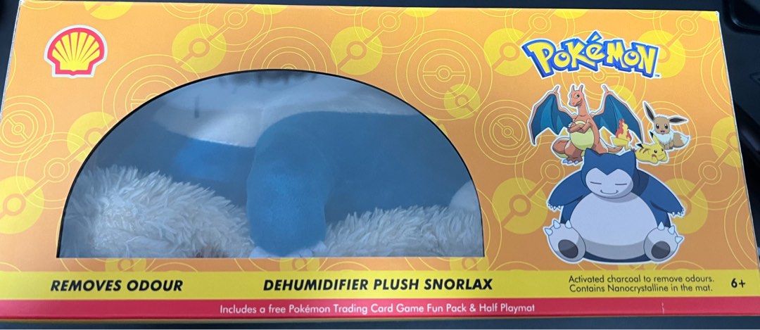 Shell Pokemon Dehumidifier SNORLAX EEVEE, Hobbies & Toys, Toys & Games ...
