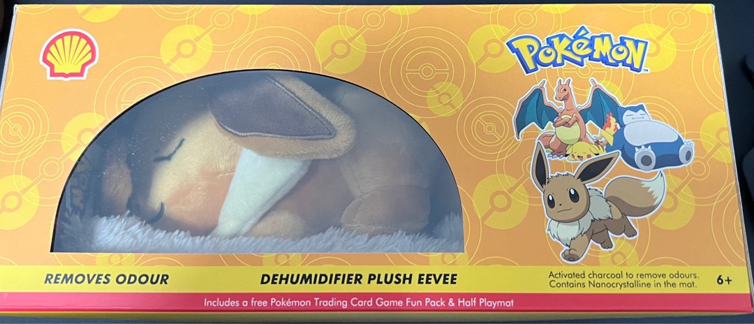 Shell Pokemon Dehumidifier SNORLAX EEVEE, Hobbies & Toys, Toys & Games ...