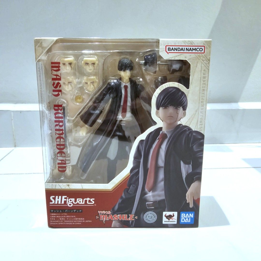 SHF S.H.F Figuarts Mashle Mash Burnedead, Hobbies & Toys, Toys & Games on Carousell