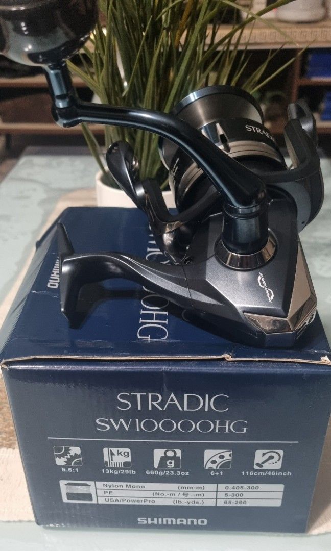 Shimano stradic sw 10000hg, Sports Equipment, Fishing on Carousell