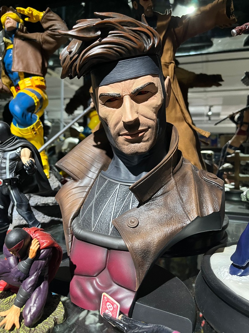 Sideshow Gambit Legendary Scale Bust Marvel X-men, Hobbies & Toys, Toys ...