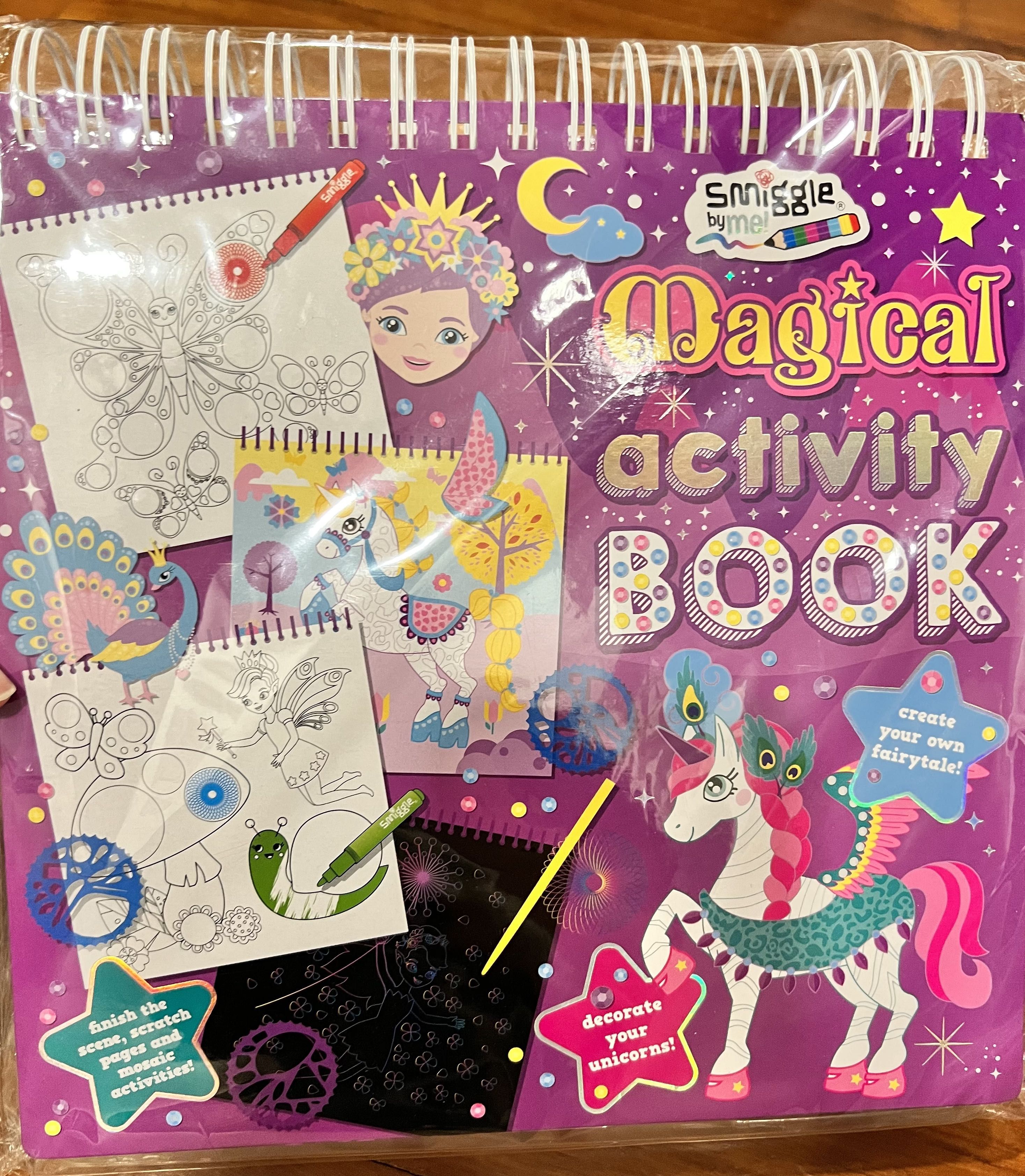 Smiggle Magical Activity Book, Hobbies & Toys, Toys & Games on Carousell