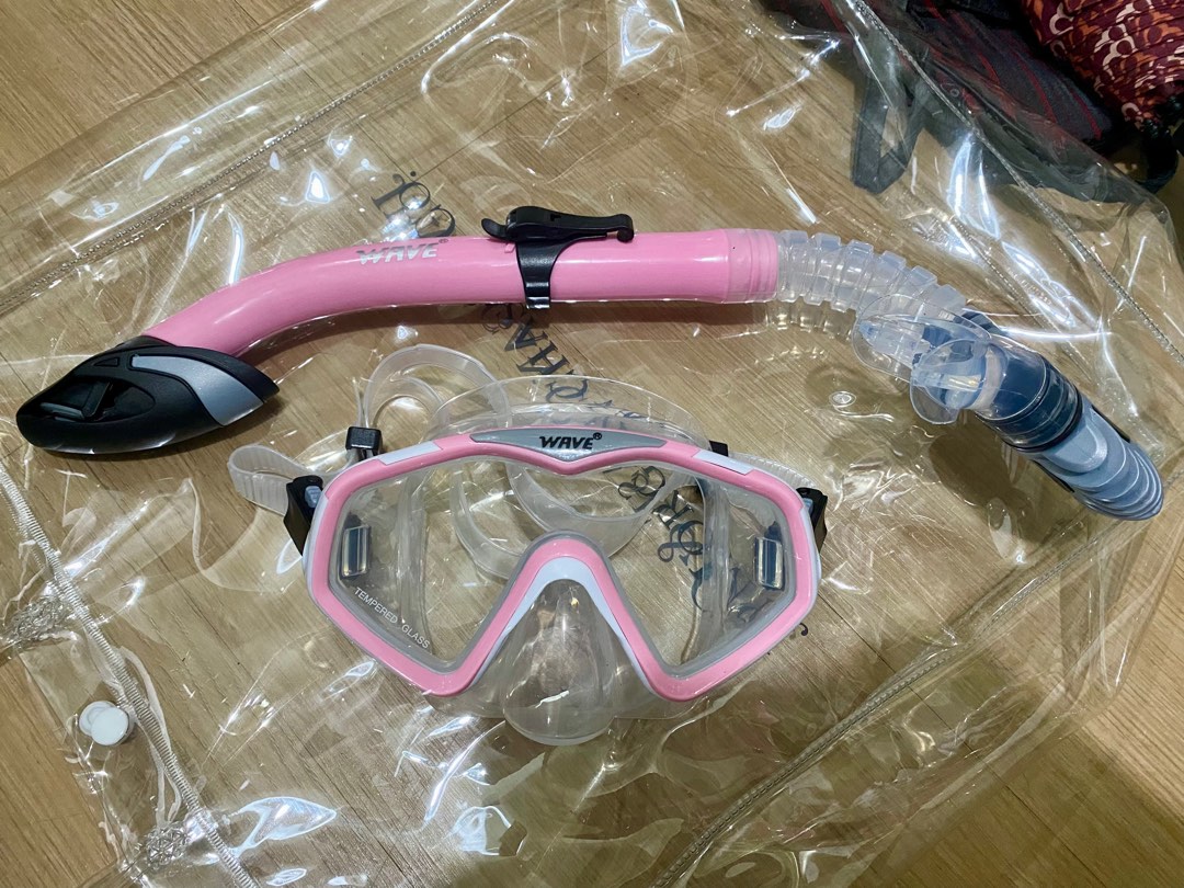 Snorkel, goggles, and diving fins (all in for 1100) , Sports Equipment ...