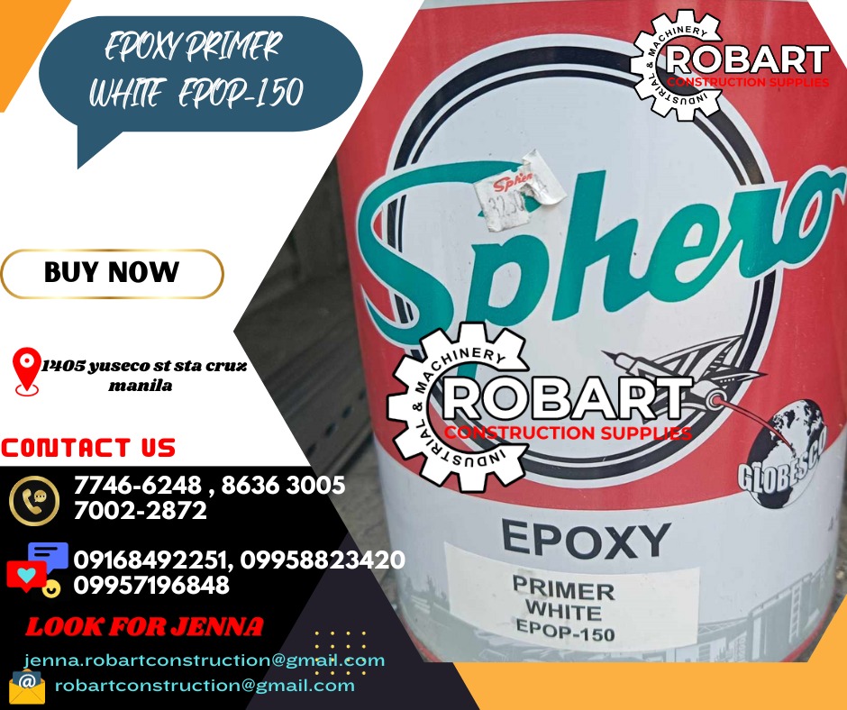 Sphero Epoxy paint w/ catalyst White EPOP-150, Commercial & Industrial ...