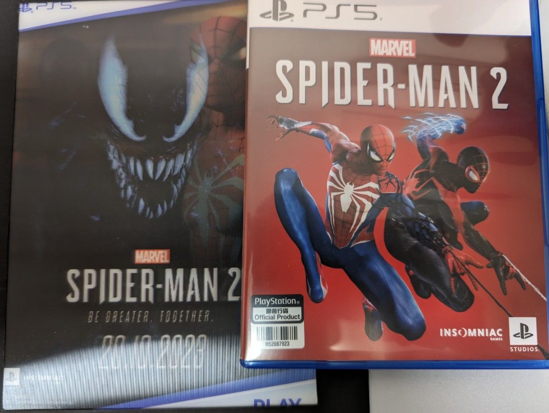 Spiderman 2 with Venom Lithograph, Video Gaming, Video Games ...