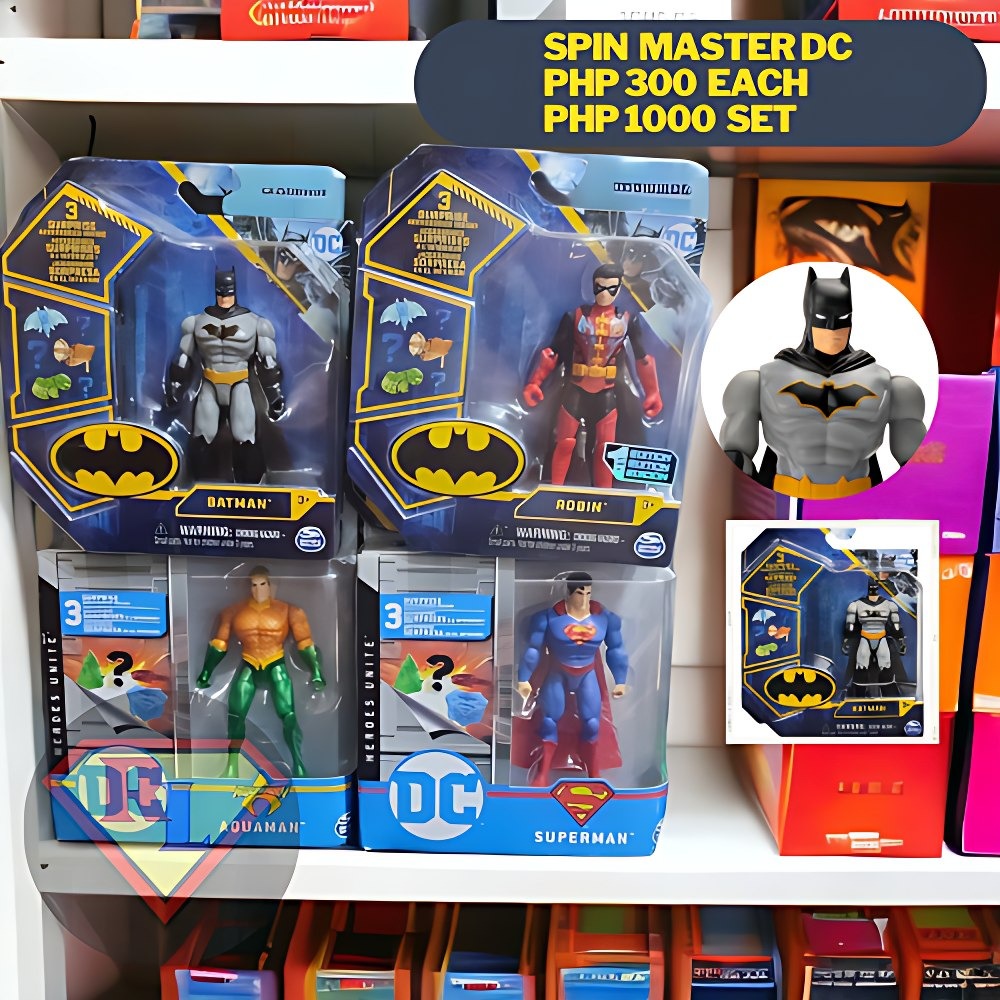 SPIN MASTER DC 4”ACTION FIGURE +3 SURPRISES, Hobbies & Toys, Toys ...