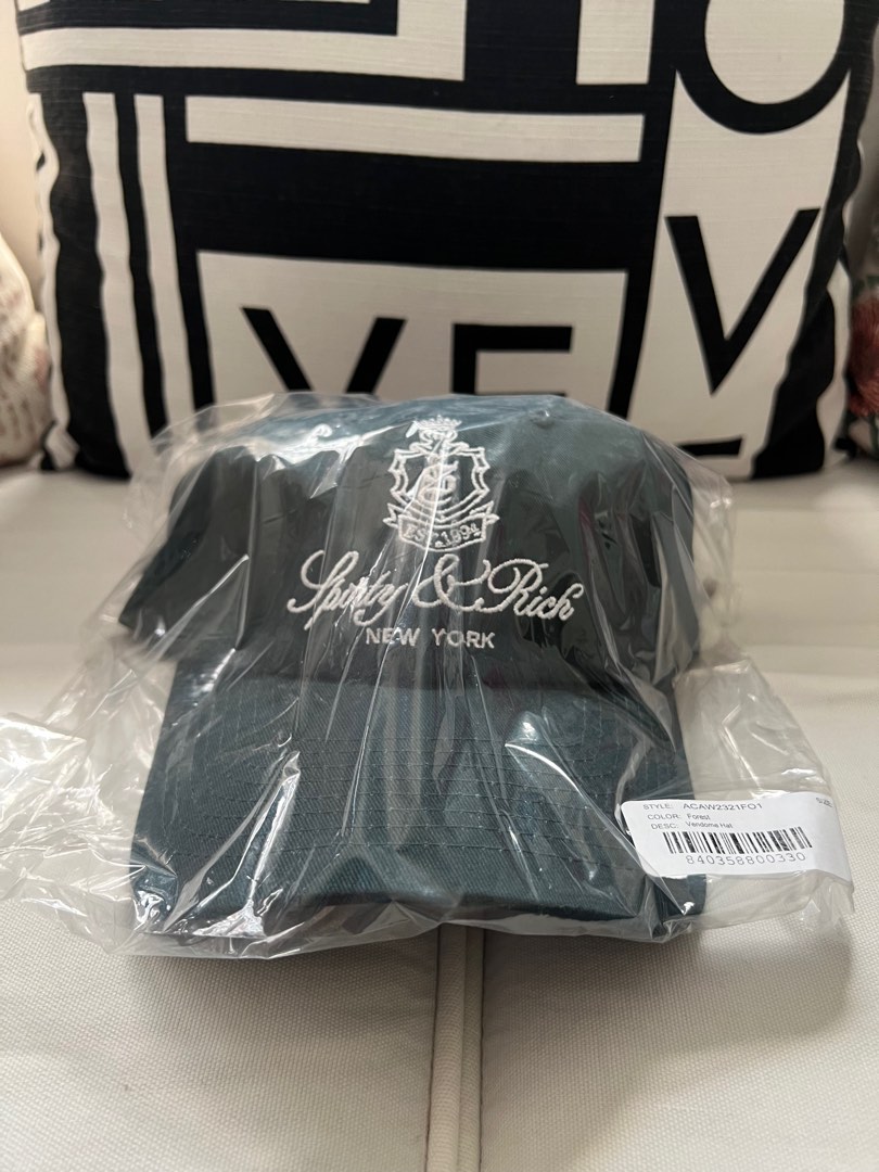 Sporty & Rich Vendome Hat, Men's Fashion, Watches & Accessories, Caps ...