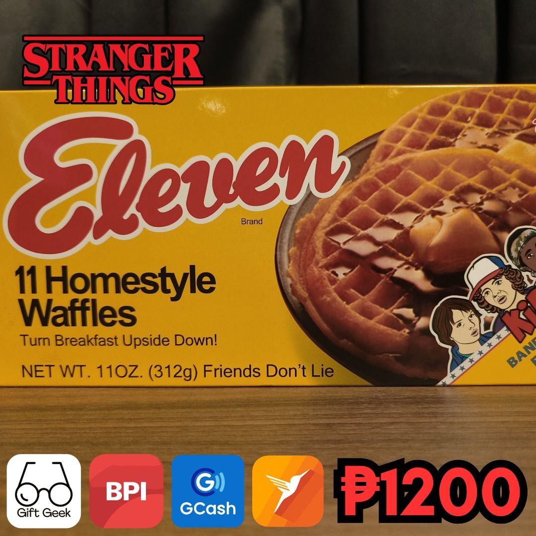 Stranger Things Eleven Waffle Pack Shirt Mug and Air Freshener Geek ...