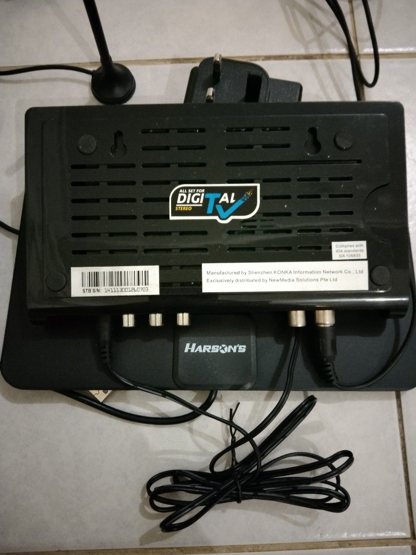 Super Cheapest Digital Box TV Antenna, TV & Home Appliances, TV ...