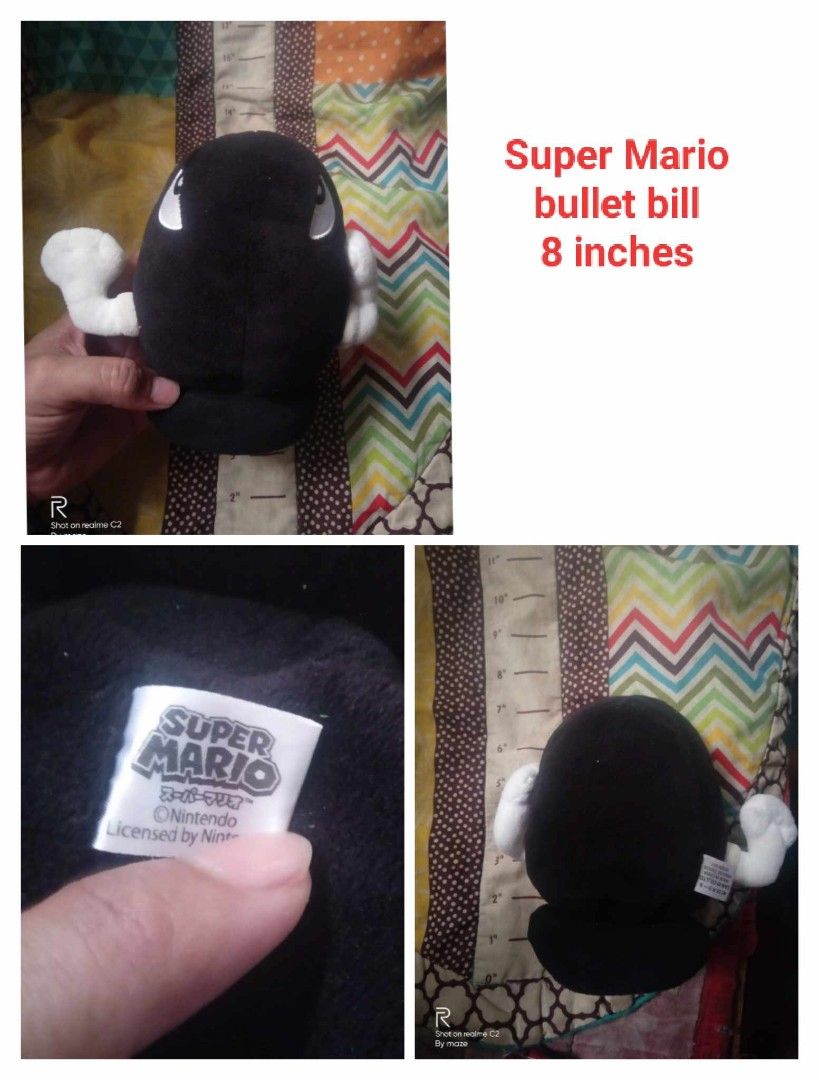 SUPER MARIO BULLET BILL, Hobbies & Toys, Toys & Games on Carousell