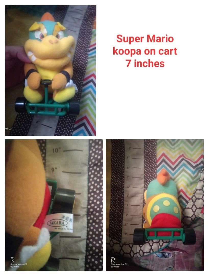 SUPER MARIO KOOPA ON CART, Hobbies & Toys, Toys & Games on Carousell