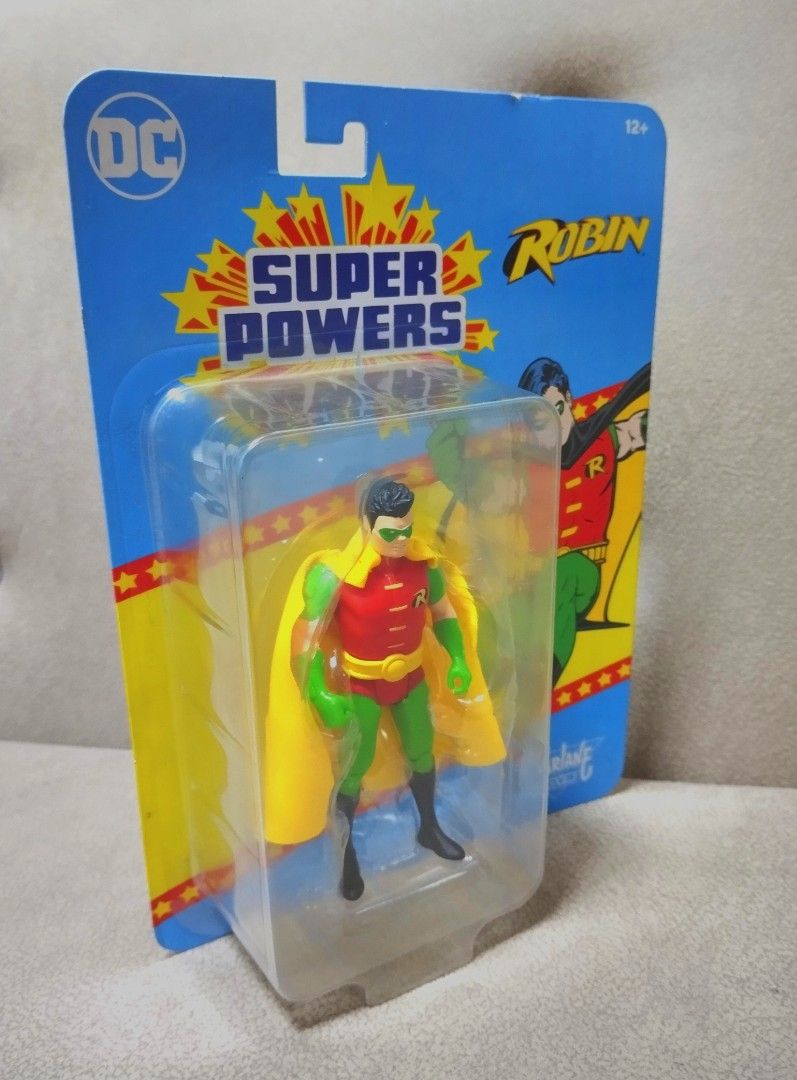 Super Powers ROBIN (1st released ) Classic Yellow Cape Version, Hobbies ...