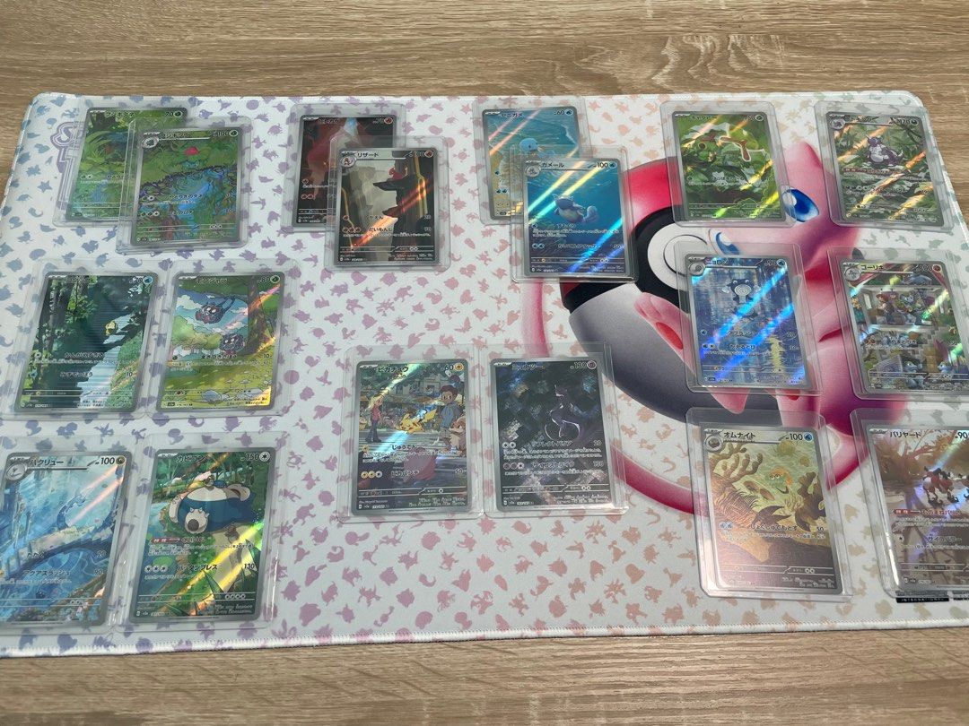 [SV2A] Pokemon 151 Art Rares (AR) - Full Set of 18, Hobbies & Toys, Toys & Games on Carousell